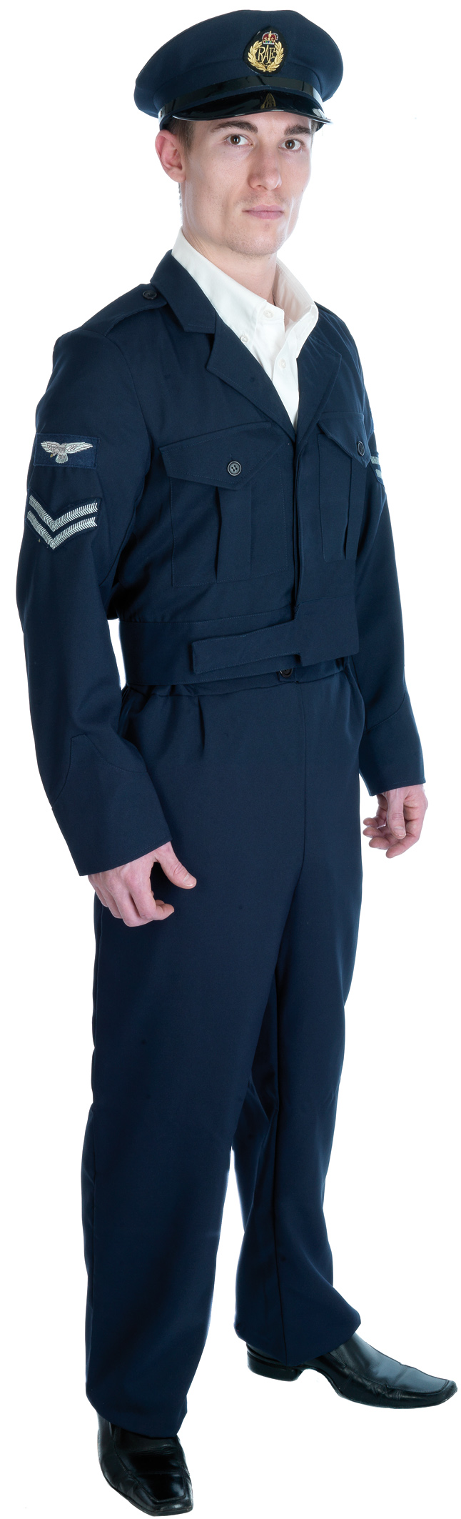 Mens Ww2 Raf 40s Fancy Dress Military Air Force Pilot 1940s Uniform